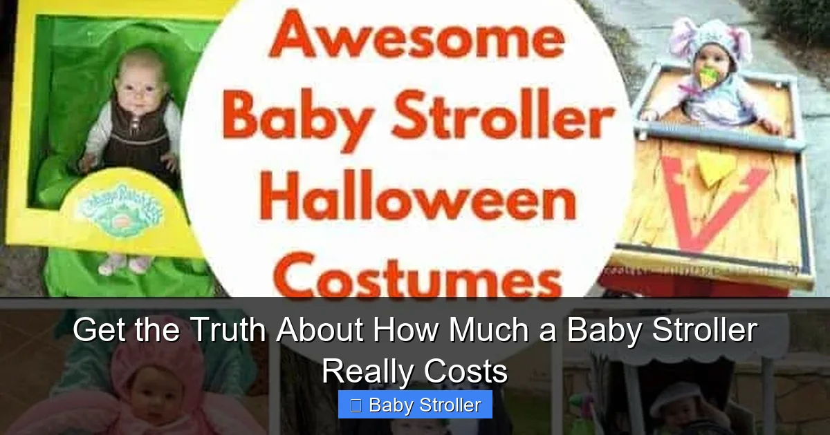 Get the Truth About How Much a Baby Stroller Really Costs – Babies Carrier