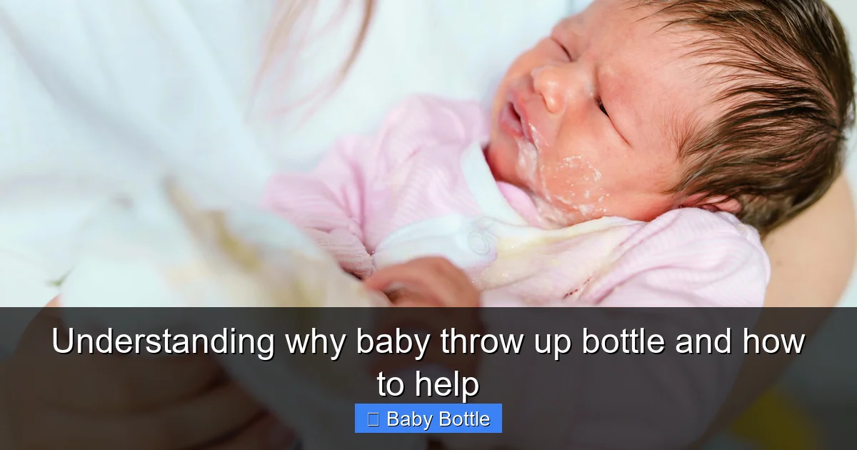 Understanding why baby throw up bottle and how to help – Babies Carrier